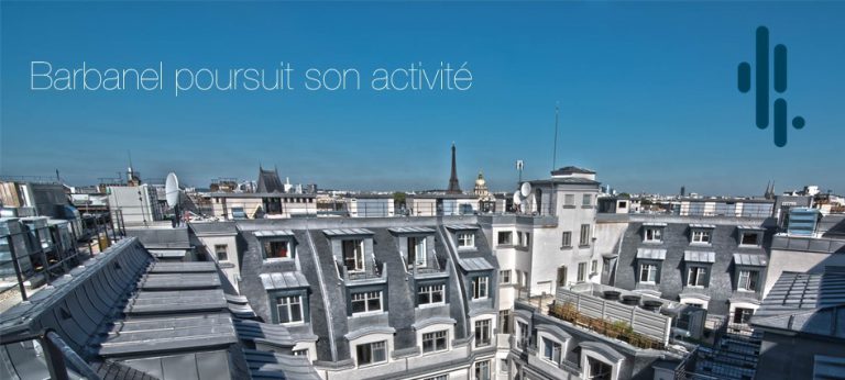 COVID-19 : le plan de continuité d’activité de BARBANEL - Barbanel